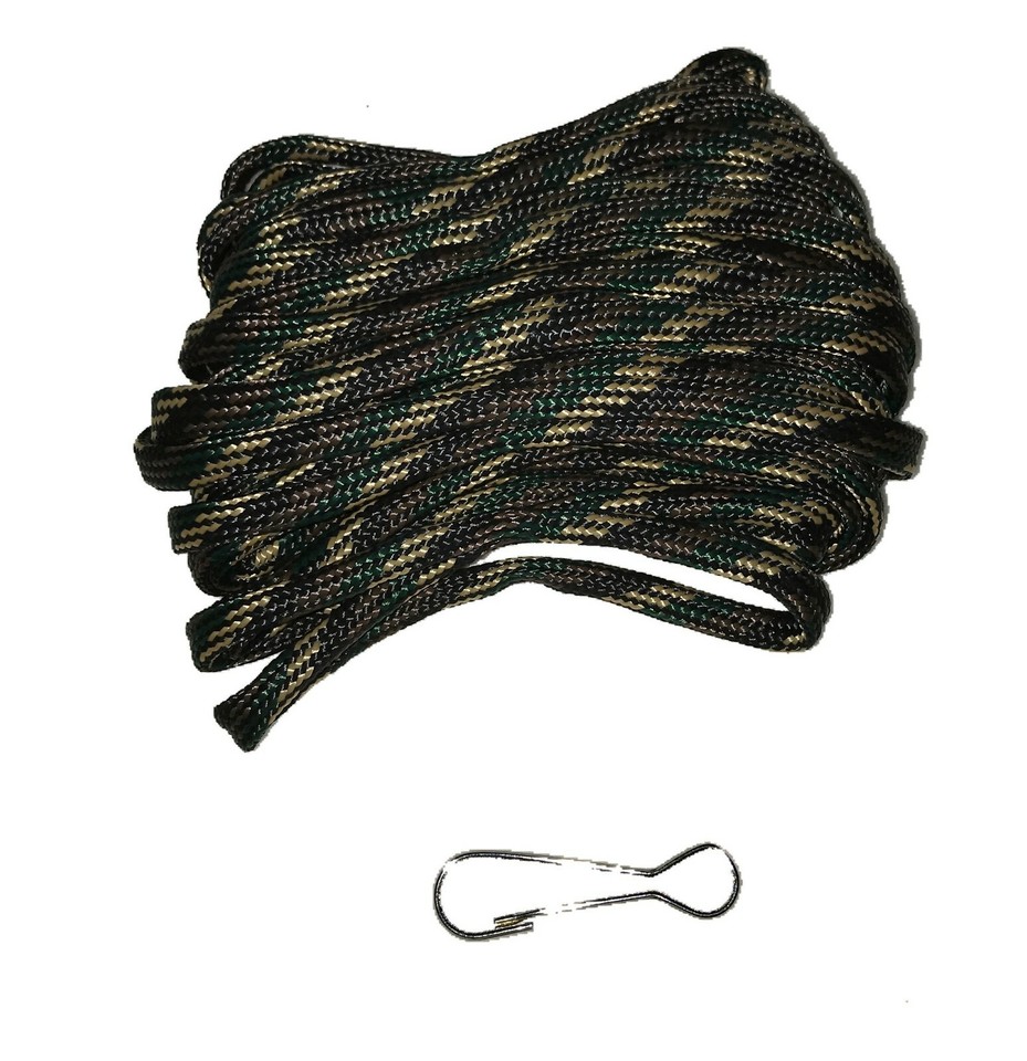 5 PC 20 FT ARCHERY HUNTING TREE STAND CAMO BOW PULL-UP ROPES FREE ...