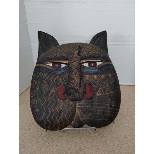 1999 Laurel Burch Collection Mysticat Mask Medium LB-1007 | eBay