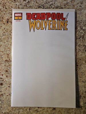Deadpool Wolverine #1 Blank Variant Cover | eBay