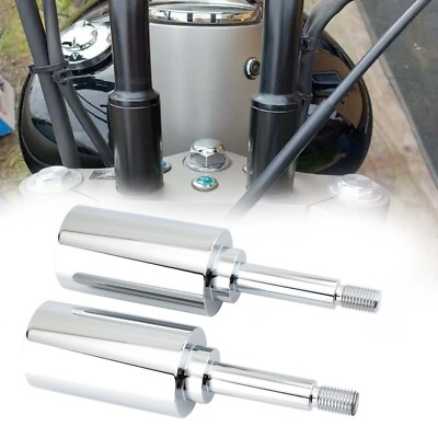 2x Chrome 2.5" Handlebar Riser Mount For Honda Shadow Phantom 750 VT750C2B 10-23 | eBay