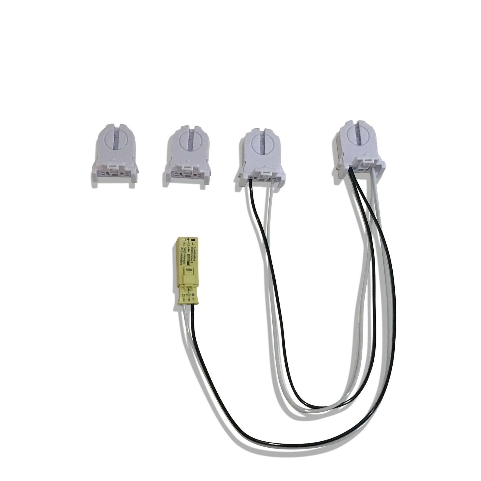 Wiring Harness RetroFit Conversion Kit for T8 LED Tubes Single End ...