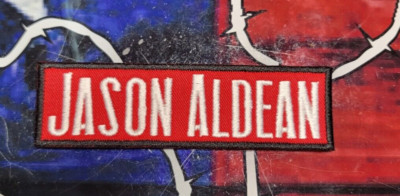 EMBROIDERED JASON ALDEAN COUNTRY BAND PATCH (Please Read Ad) | eBay