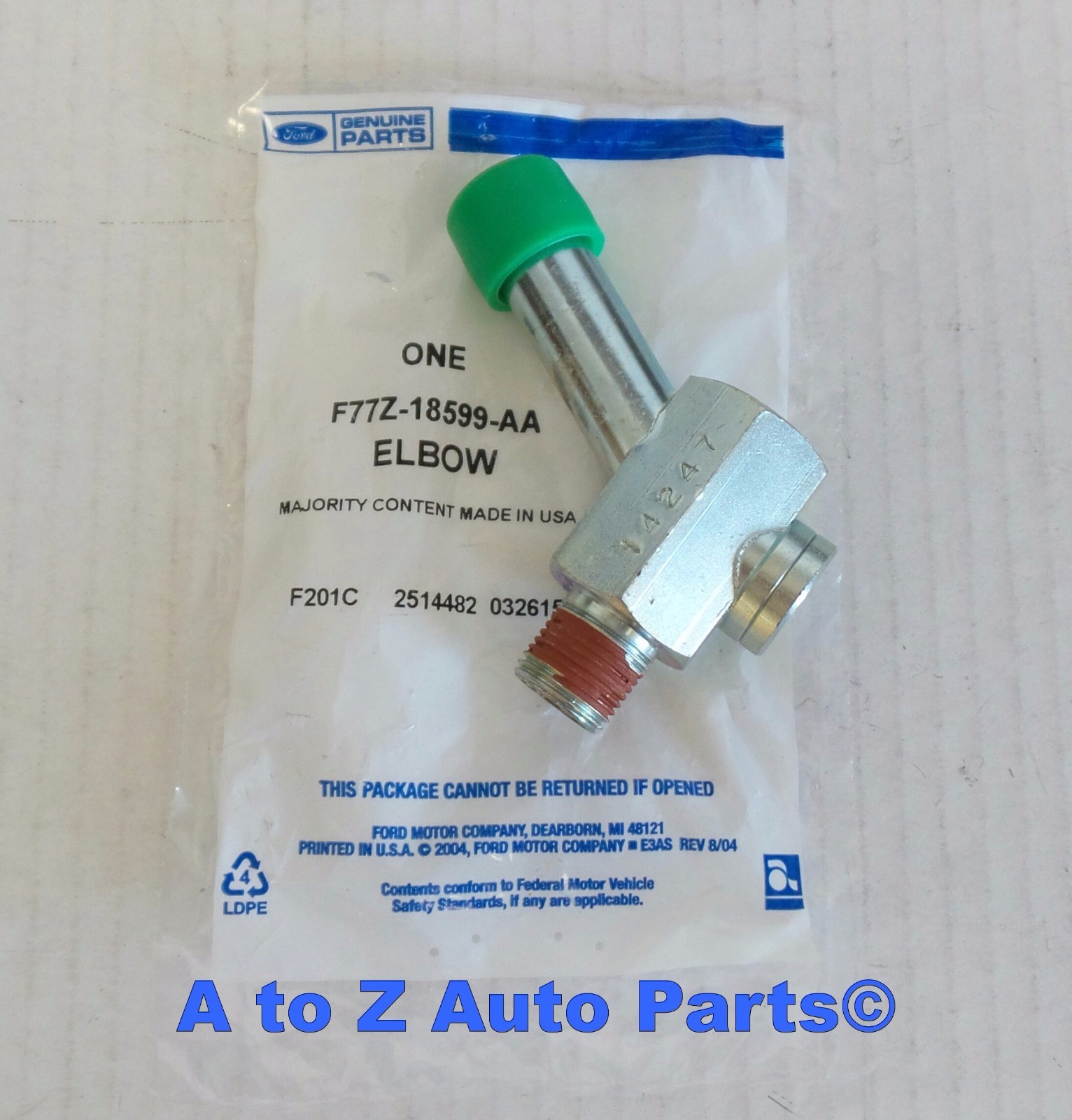 NEW 1994-2006 Ford Ranger 3.0 Intake Hot Water Connection Elbow for ...
