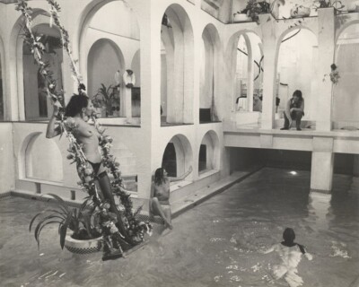 Joan Collins The Stud Risque Nude Swimming Pool Swing Scene Original ...