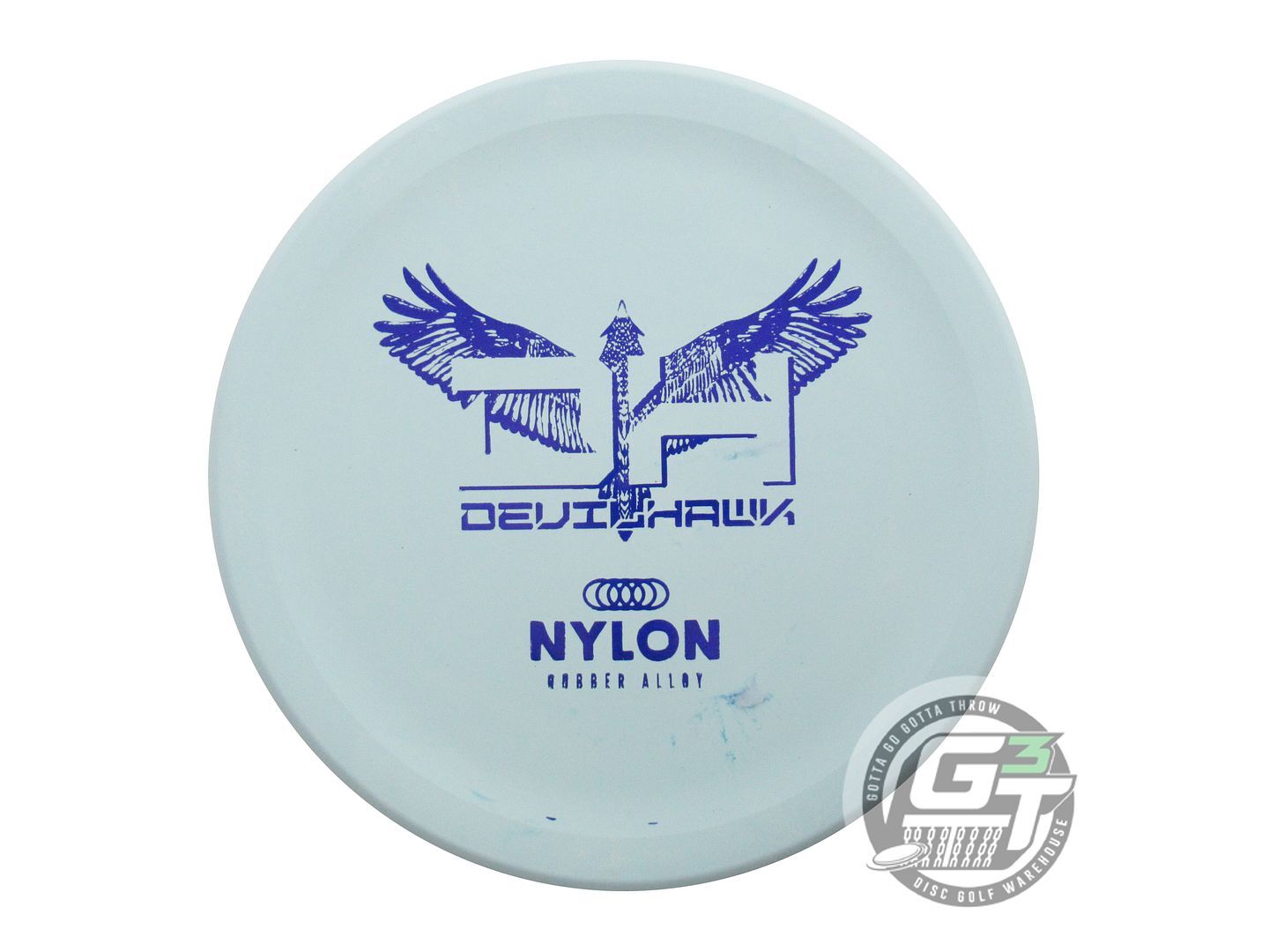 NEW Gateway Nylon Rubber Alloy Devil Hawk 174g Sky Blue Shatter Putter ...