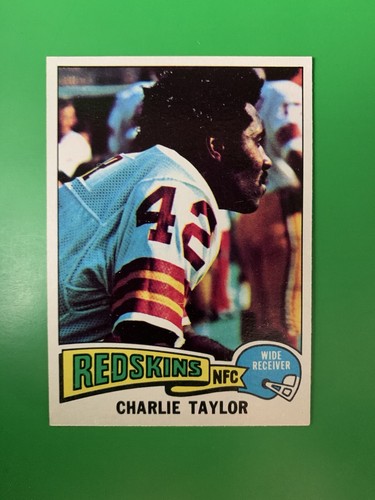 1975 Topps Charley Taylor UER Washington Redskins #20 | eBay