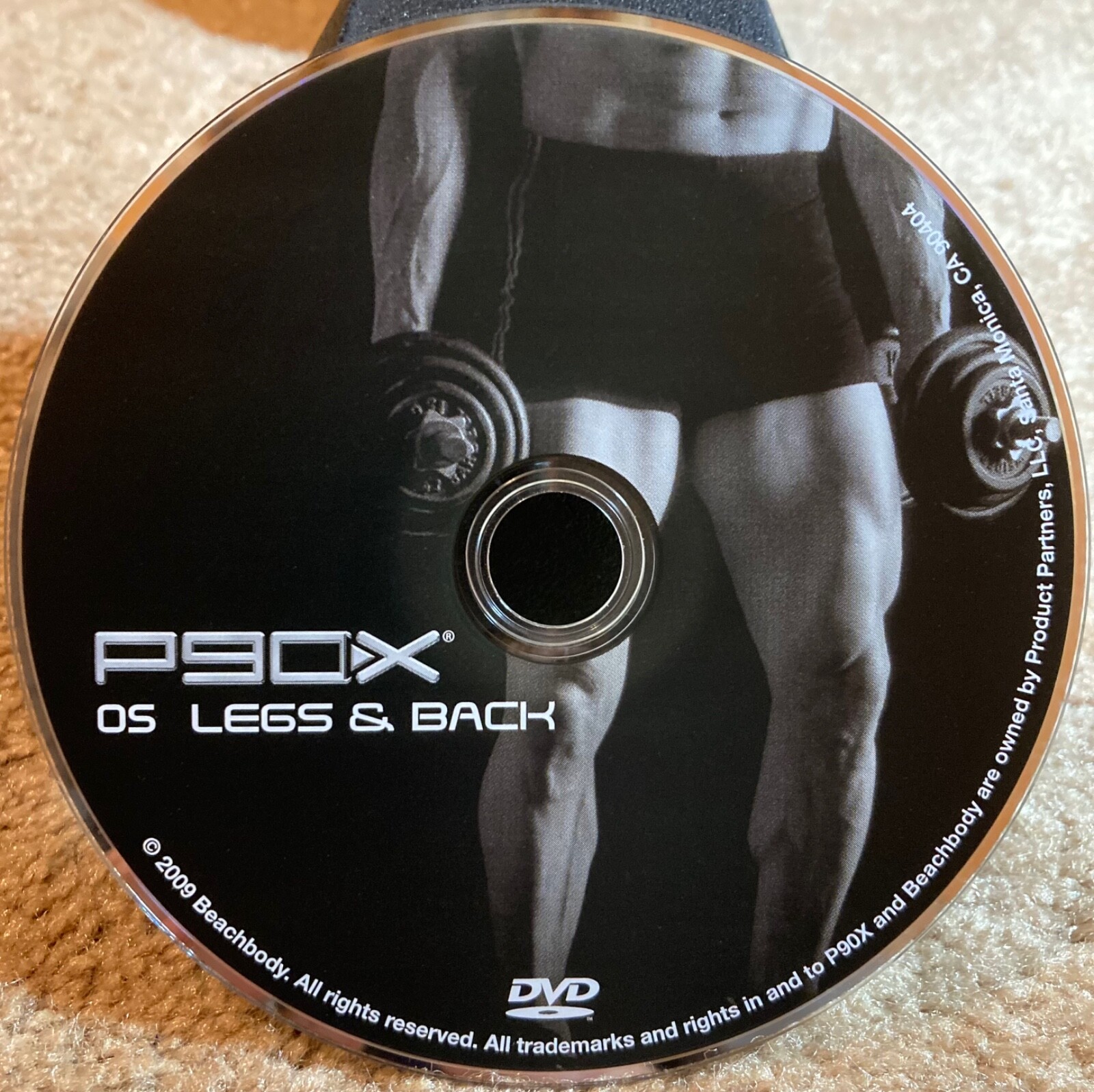 P90X Disc 5: Legs & Back - Beachbody Replacement DVD Only Tony Horton ...