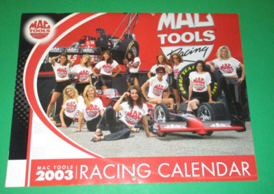 2003 Mac Tools Racing Calendar 14 x 11 Street Rods Cars Vintage Sealed ...