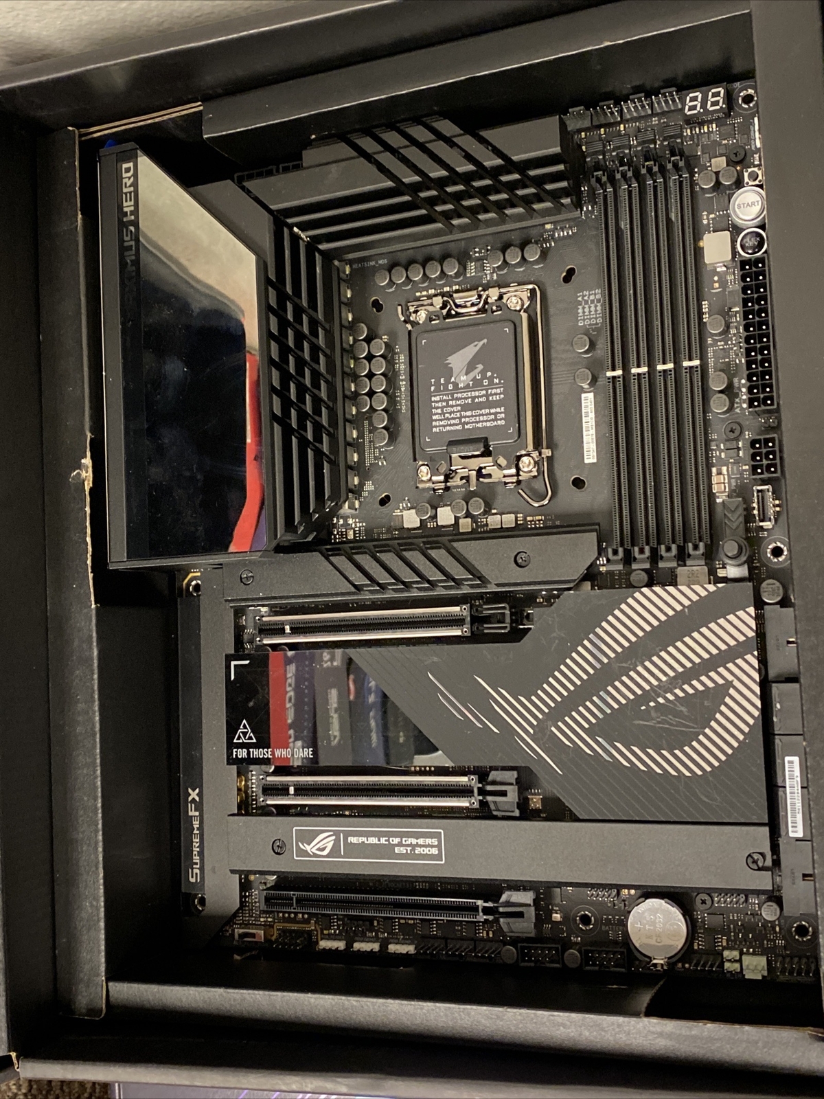 Bent Pins Asus ROG MAXIMUS Z790 HERO Intel Z790 LGA 1700 ATX | eBay