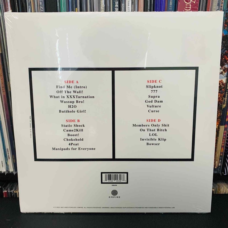 XXXTentacion Presents - Members Only Volume 3 Vinyl LP NEW SEALED ...