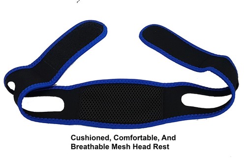 Anti Snore Chin Strap Stop Snoring Sleep Apnea Belt Jaw Support Ear ...