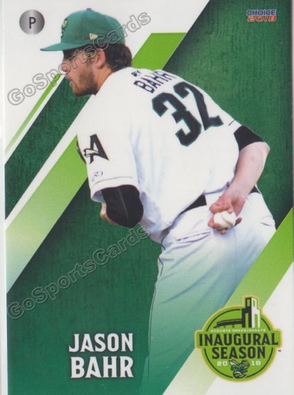 2018 Augusta GreenJackets Jason Bahr RC Rookie San Francisco Giants | eBay