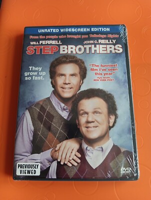Step Brothers (DVD, 2008, unrated, widescreen) NEW SEALED Will Ferrell ...