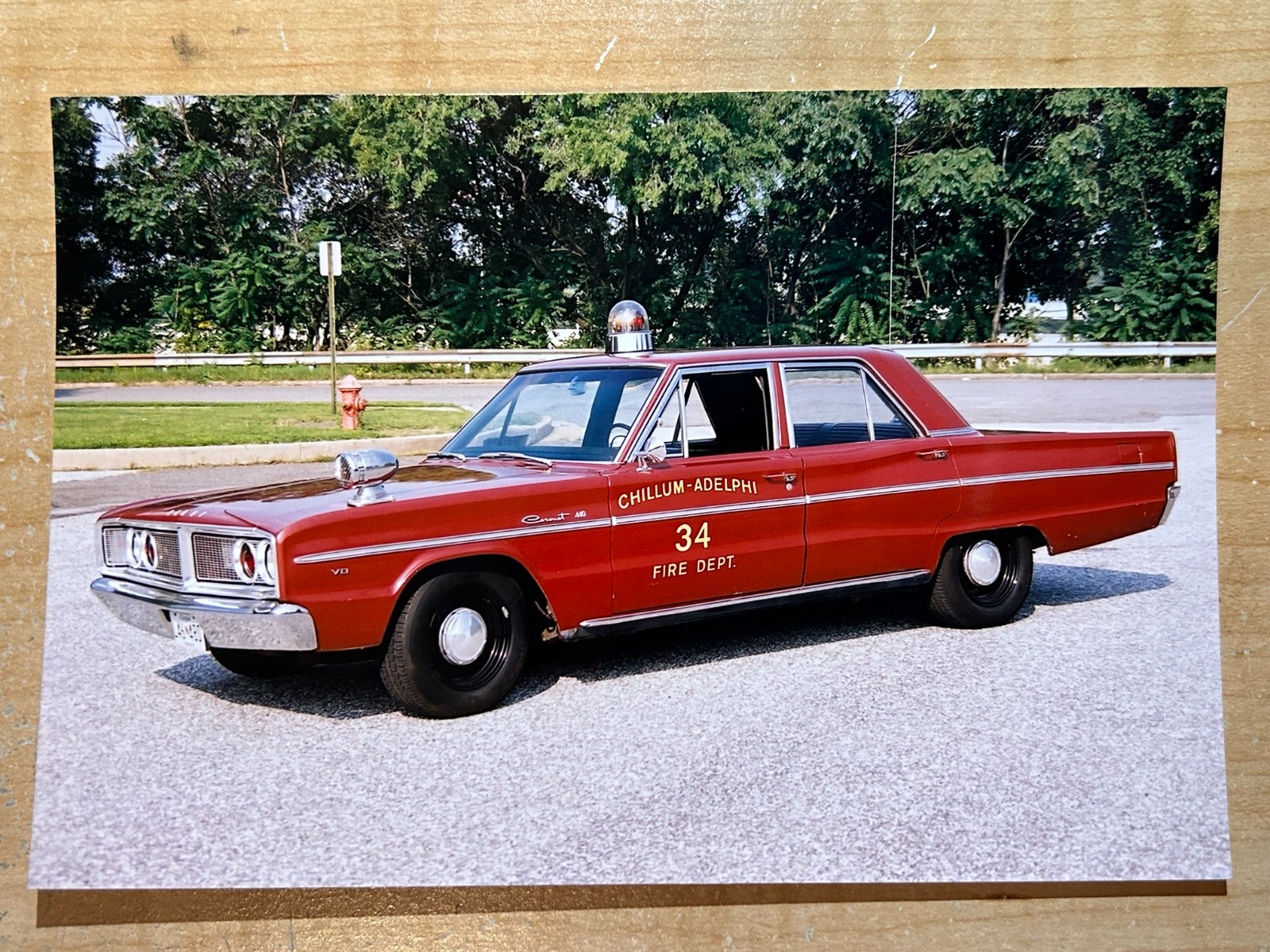 Chillum Adelphi MD 1966 Dodge Coronet Chief Car Fire Apparatus Photo ...