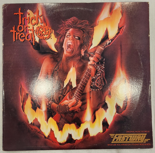 Fastway, Trick Or Treat, Original Music Score, 1986, Vintage, Vinyl, LP ...