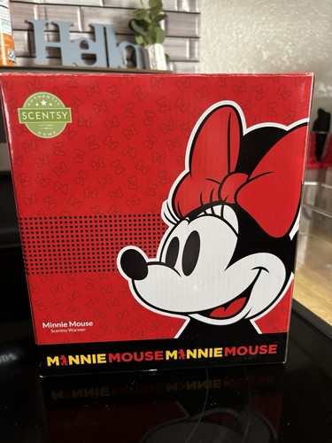 WALT DISNEY MINNIE MOUSE Scentsy Wax Melt Warmer Head Electric 8” NEW IN BOX | eBay