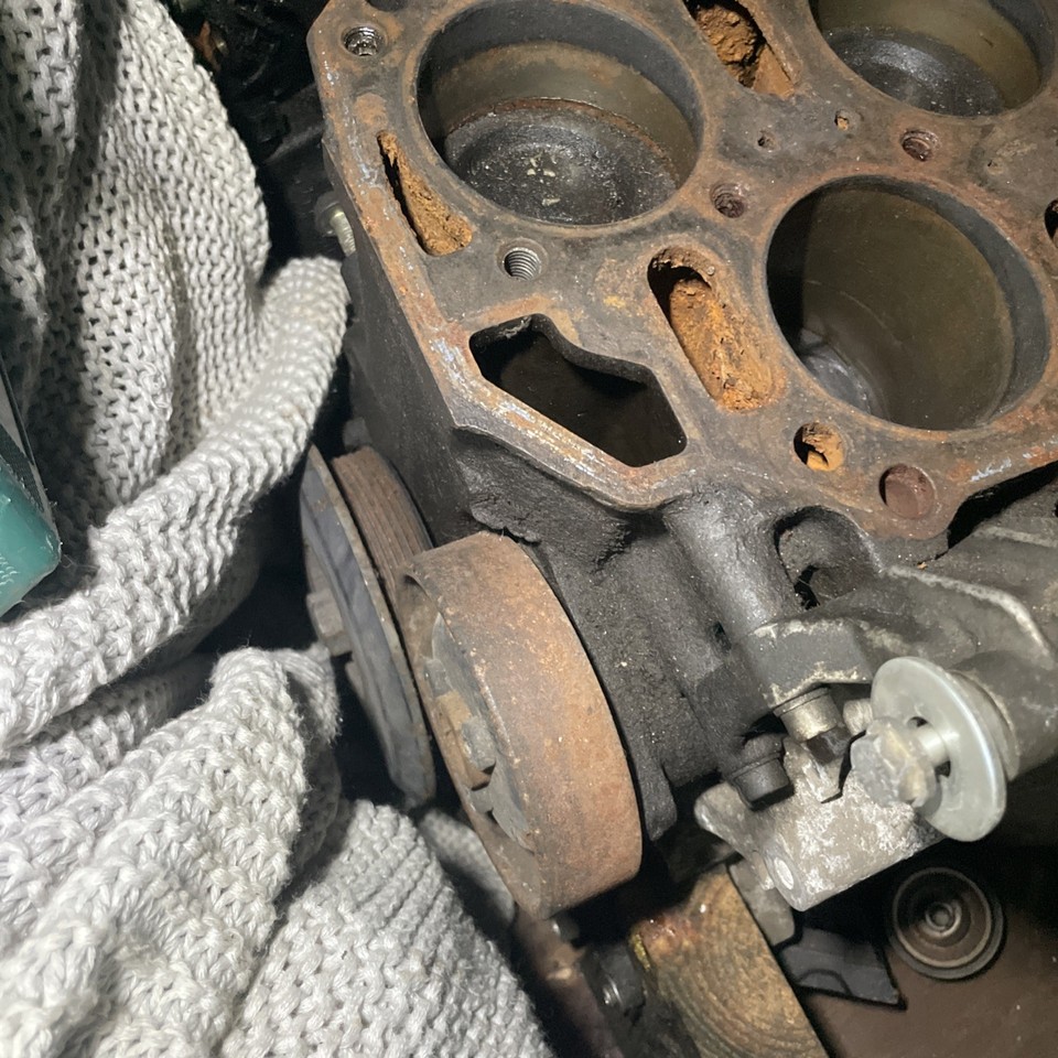 VW Golf 12v VR6 AAA Engine Bottom End For Spares Or Repairs | eBay UK