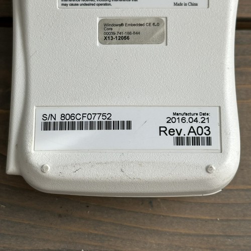 Clover XAC xPED-8006L2-3CR White LCD Display POS Syst Credit Card ...