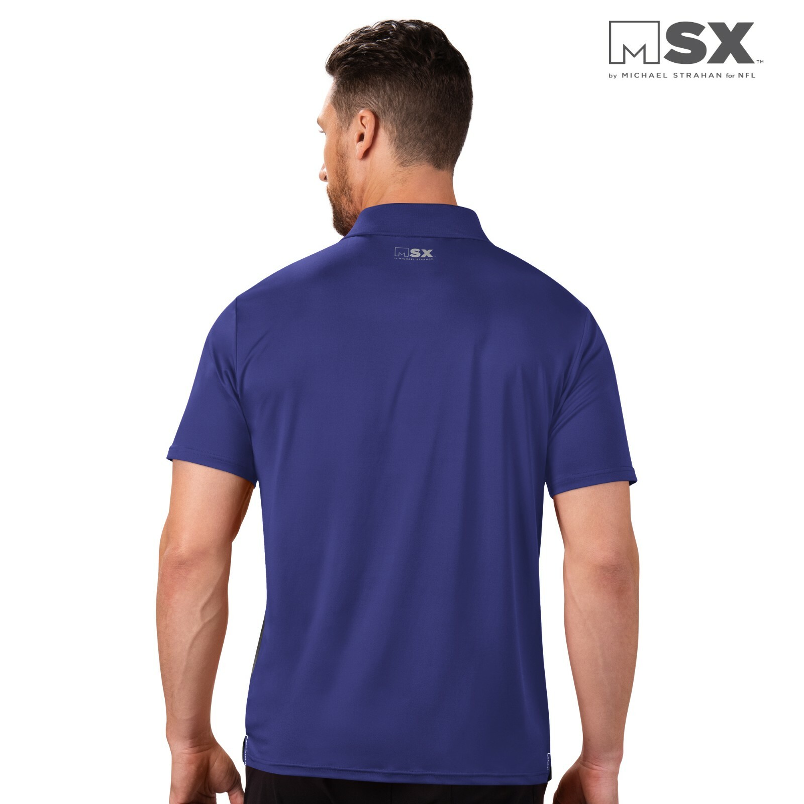 Baltimore Ravens MSX Challenge Primary Performance Polo - Black/Purple ...