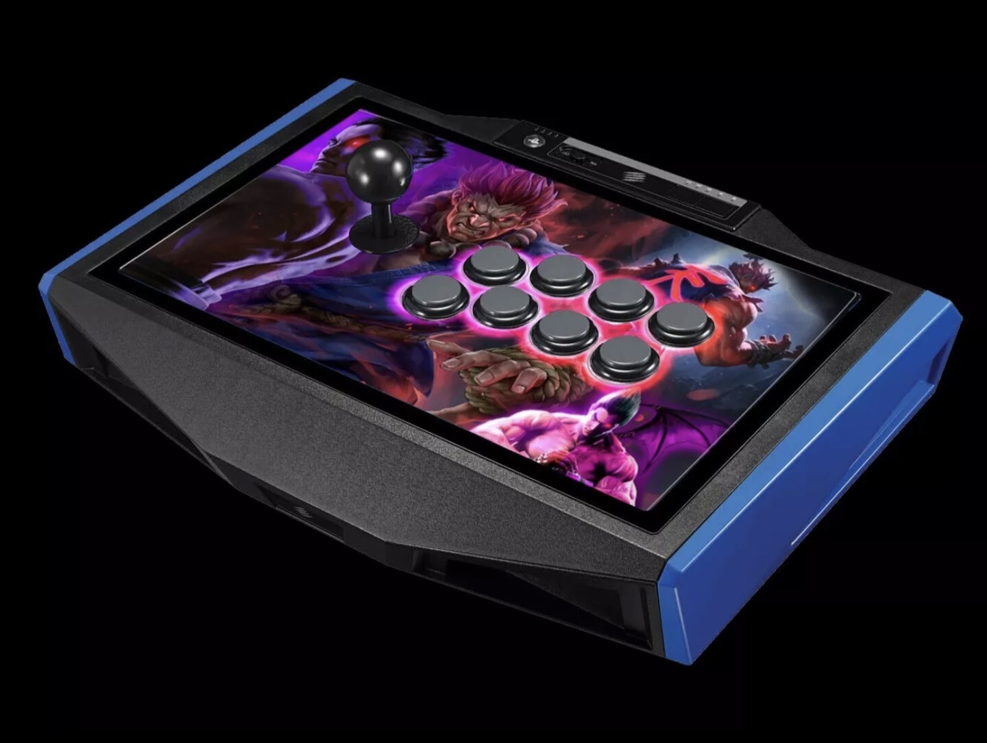 Mad Catz Arcade Fightstick TE2 Custom artwork (ONLY) KAZUYA x AKUMA ...