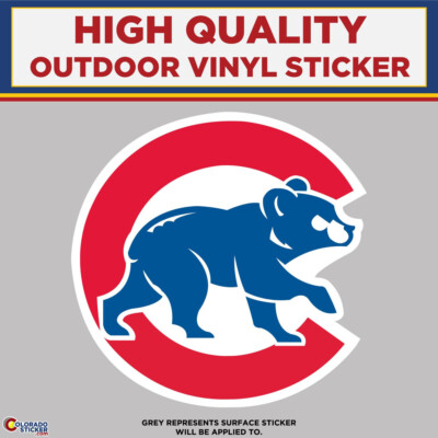 Cubs Cubbie Logo, High Quality Vinyl Stickers | eBay