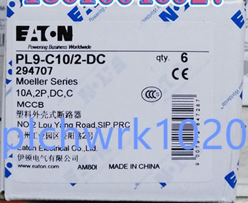 1 PCS NEW EATON Micro Circuit Breaker PL9-C10/2-DC | eBay