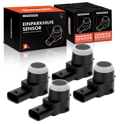 4x Parksensor Vorne Hinten für Seat Altea Leon Toledo 3 VW Caddy 3 EOS ...