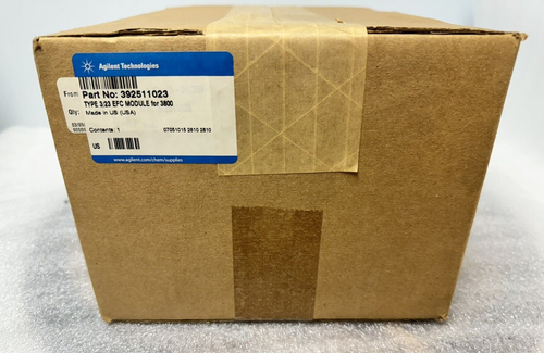 Agilent Type 3/23 EFC Module for Varian 3800 Gas Chromatograph ...