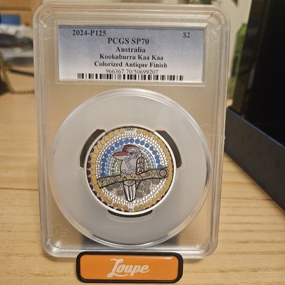 2024 KOOKABURRA KAA KAA 2oz Silver Antiqued Colored Coin PCGS SP70 | eBay