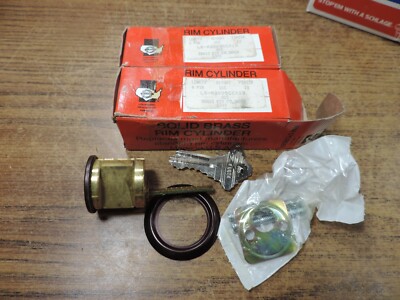 2 LSDA ls-r200sccx13 Brass Rim Cylinder | eBay