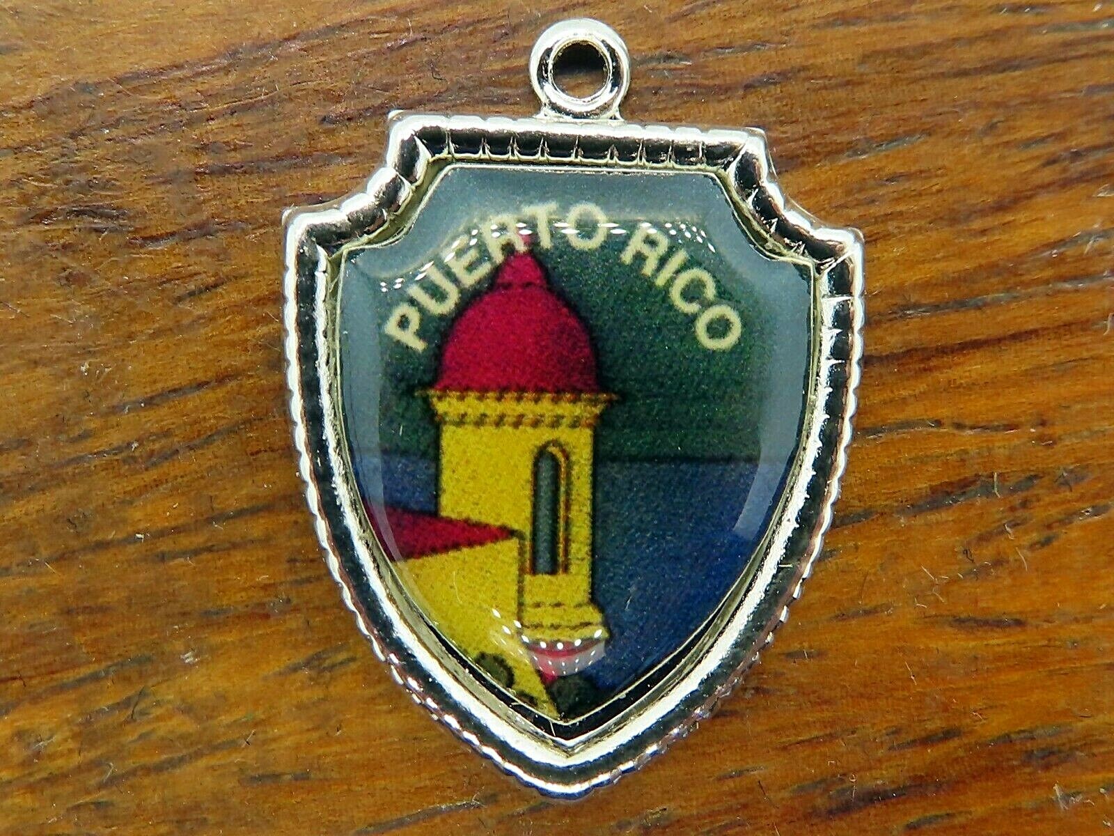 Vintage silver PUERTO RICO OLD SAN JUAN HISTORIC SIGH… - Gem