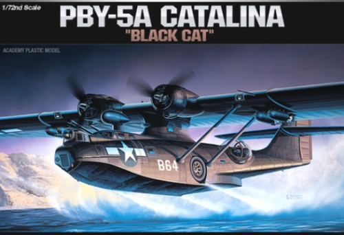 Academy 1/72 PBY-5A Catalina Plastic Model Kit With Australian Decals ...