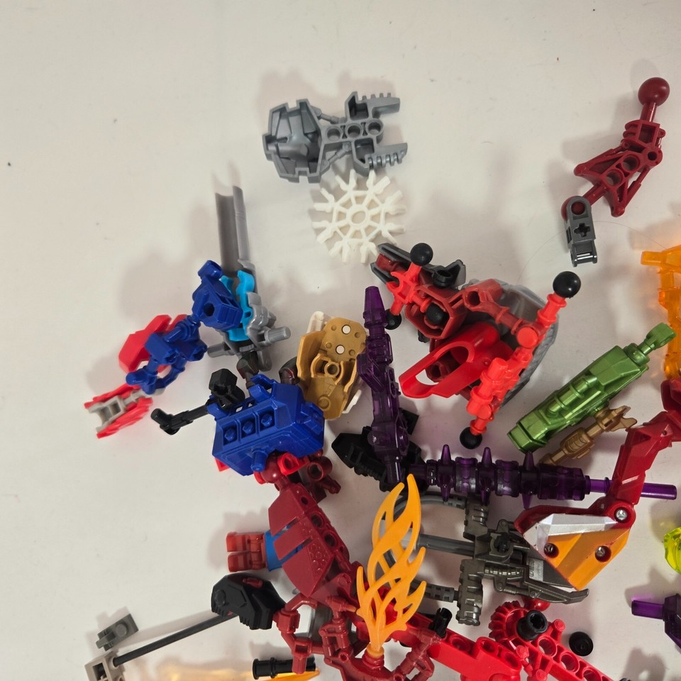 LEGO BIONICLE MIXED LOT, Pieces, Weapons, Heads, Bodies, Mixed Lot | eBay