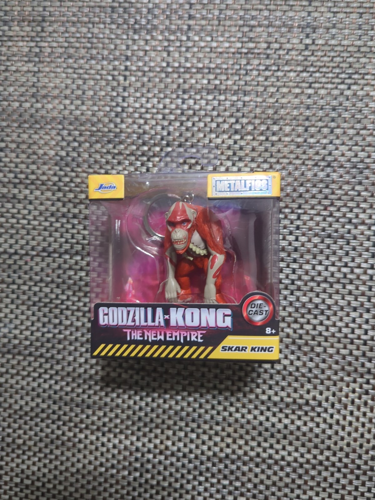 Godzilla X Kong The New Empire SKAR KING Keychain Jada Metalfigs Key ...