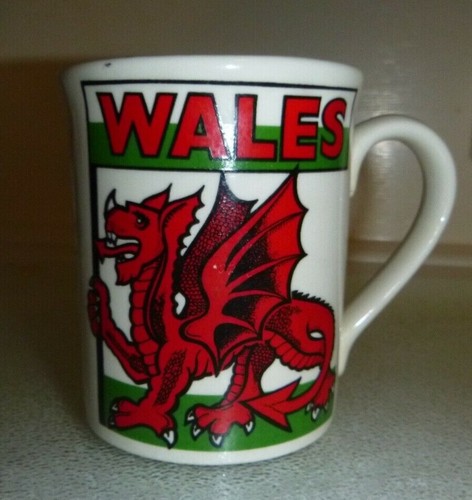 Vintage The Welsh Beaker Company Wales Mug Made in Wales Dragon Mug | eBay