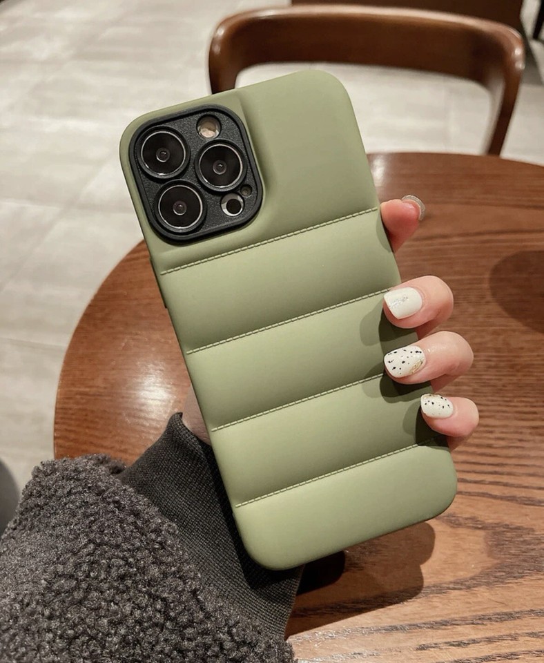 Puffer Phone Case - Luxury Cover For iPhone 16 15 14 13 12 Pro Max ...