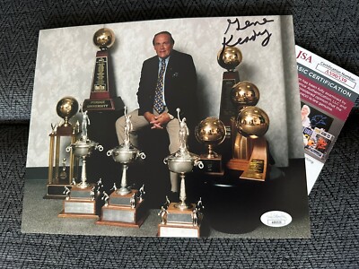 Gene Keady signed 8 X 10 Photo Autographed Purdue JSA Authentication ...