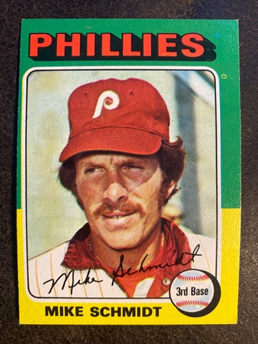 1975 Topps # 70 MIKE SCHMIDT EX/ MT BASEBALL CARD PHILLIES | eBay