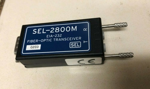 SEL-2800-M Eia-232 Full Fiber Optic Transceiver NEW without box. | eBay