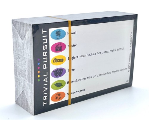 Trivial Pursuit Party Deck - Set of 100 Trivia Cards - NEW Sealed | eBay