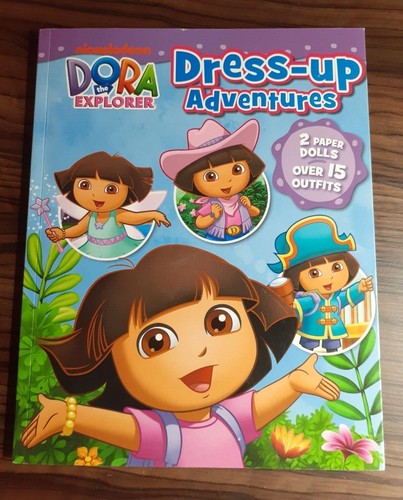 Nickelodeon Dora the Explorer Dress-Up Adventures: 2 Paper Dolls Over ...