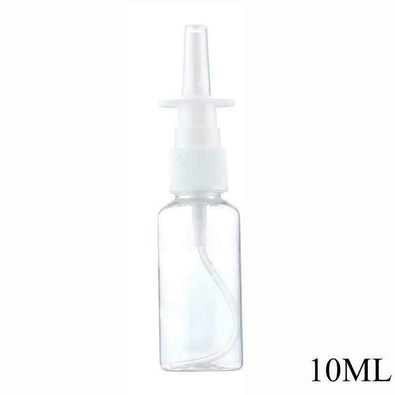 Empty Plastic Nasal Spray Bottles Pump Sprayer Mist x1 US W2L6 Nose ...