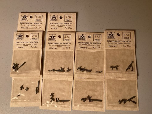 Dollhouse Miniatures-18 Handles/Latches For Doors By Jim Ison Of ...