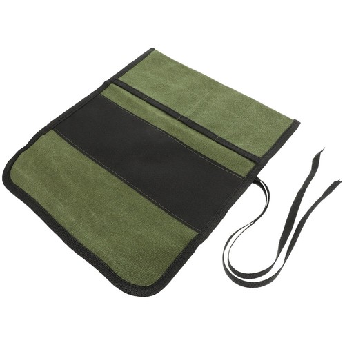 Set of 2 Carpentry Tool Kit Travel Woodworking Roll Wrench Organizer | eBay