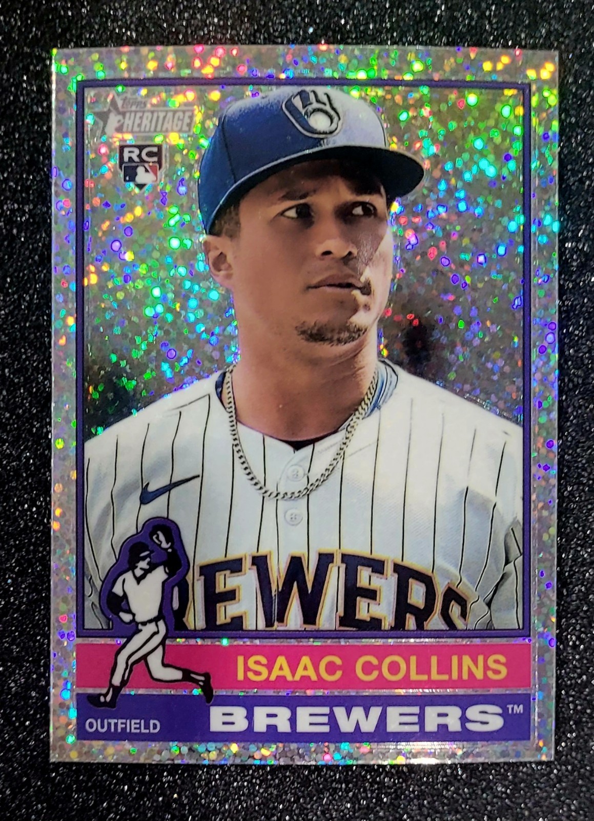 Isaac Collins 2025 Topps Heritage #78 Chrome Price Guide - Sports Card ...