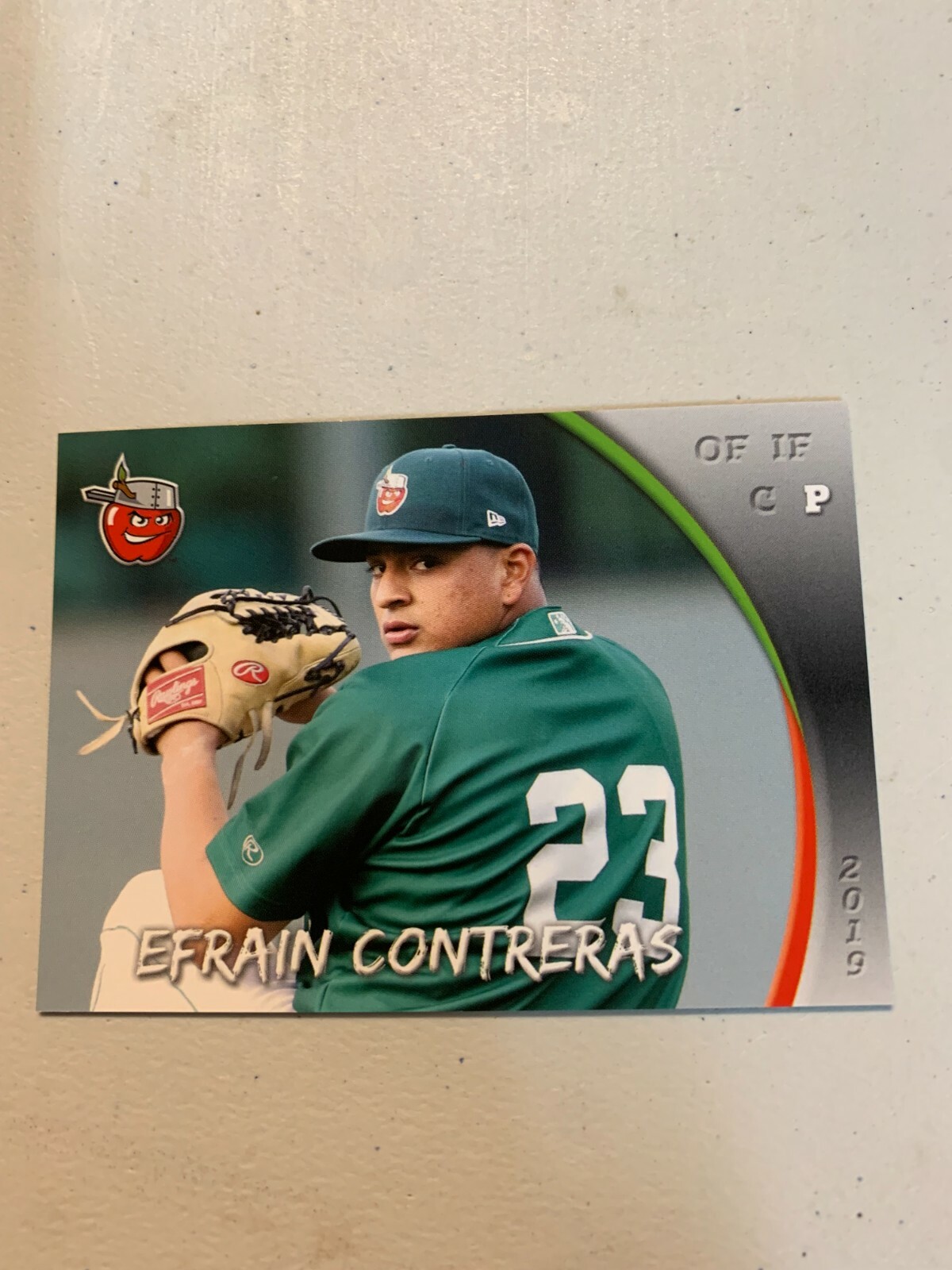 Efrain Contreras Card 2019 Fort Wayne Tin Caps Team Card | eBay
