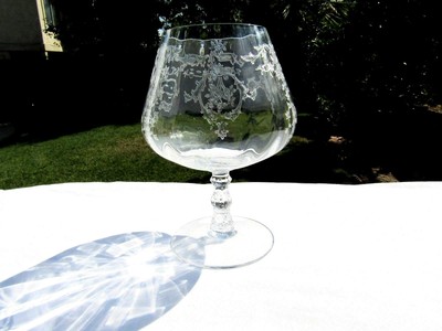 Crystal Clear Fostoria Navarre Brandy Inhaler Glass 5½" | eBay