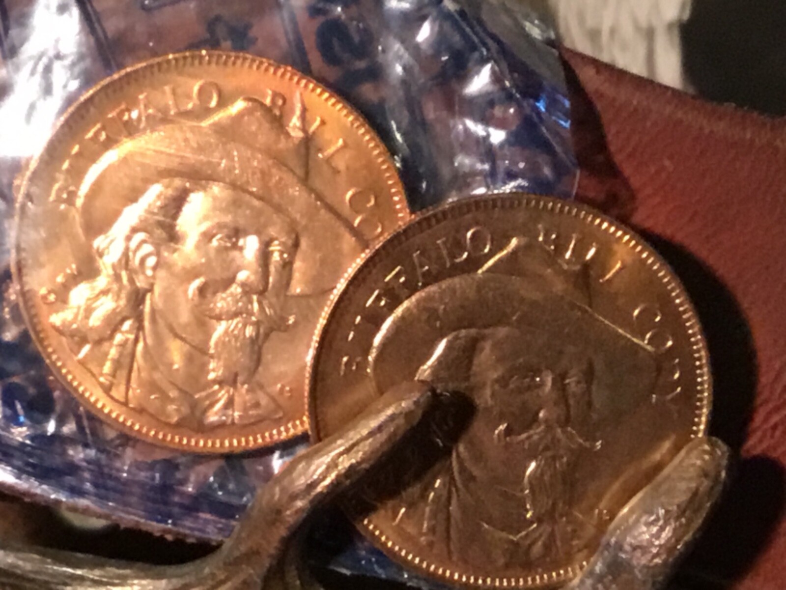 Buffalo Bill Cody Rugged Americans Coin Franklin Mint Sealed ...