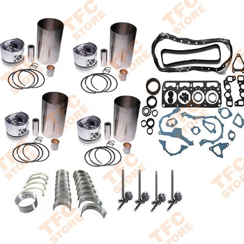 5K Overhaul Rebuild Kit Piston Liner Gasket Bearing for Toyota Engine ...