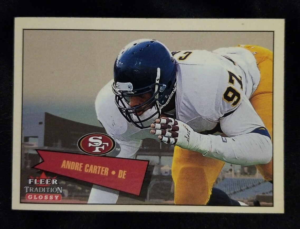 2001 Fleer Tradition Glossy #441 Andre Carter 49ERS 0513/2001 | eBay
